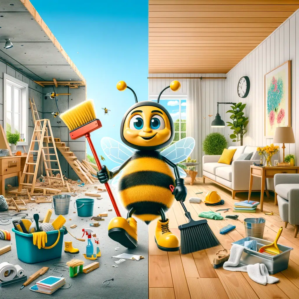 Transform Your Space with Bumble Bee Cleaning Services'
