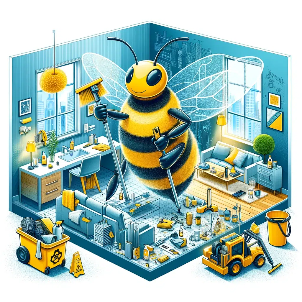 The Ultimate Guide to Post-Construction Cleaning Services by Bumble Bee