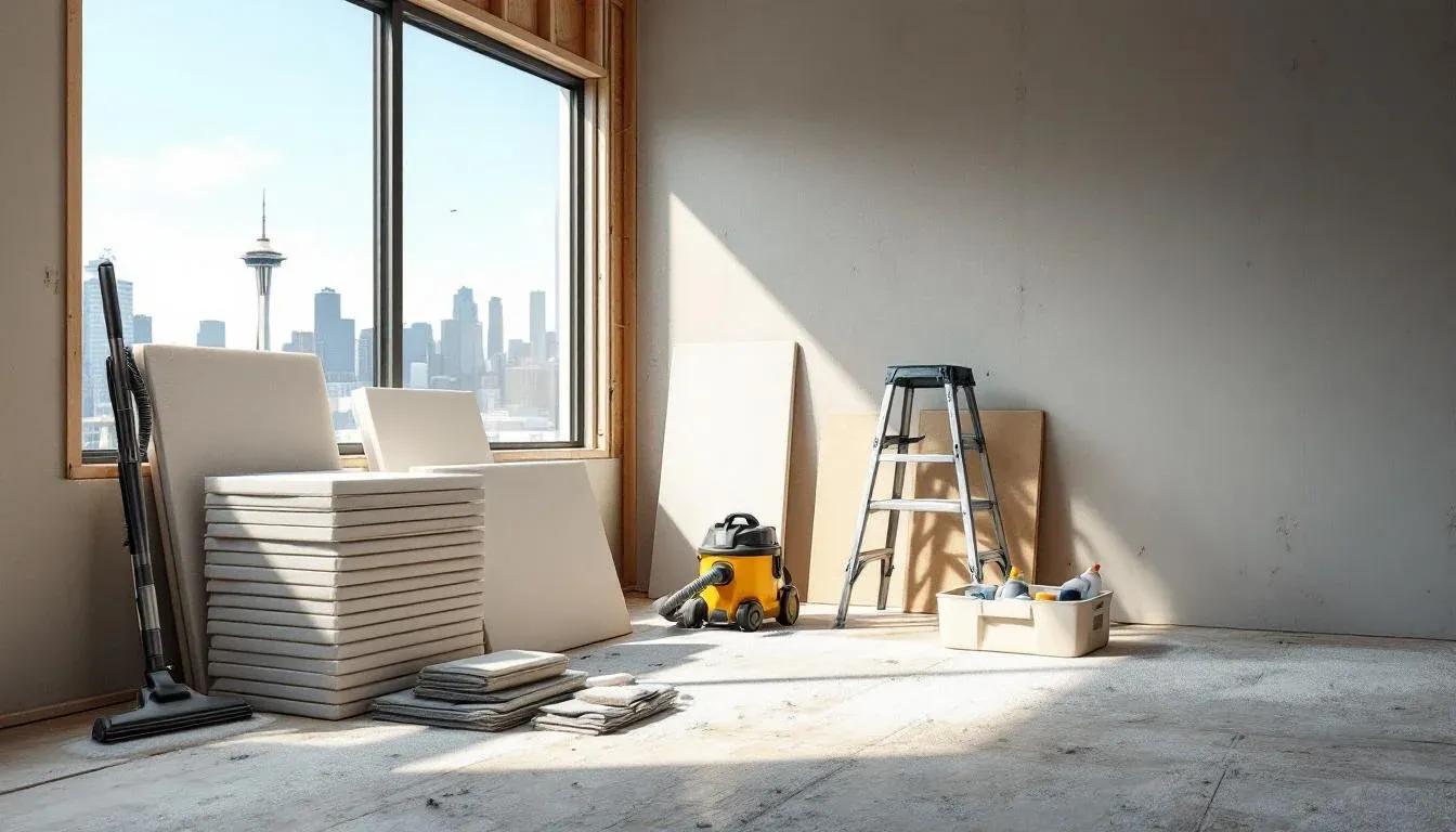 How to Clean Soundproofing Materials After Seattle Construction